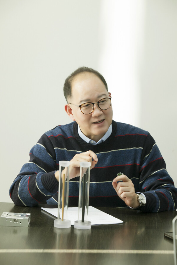 홍영호 LS머트리얼즈 대표 "차세대 에너지 저장장치 'UC'로 전기차 시장 공략"
