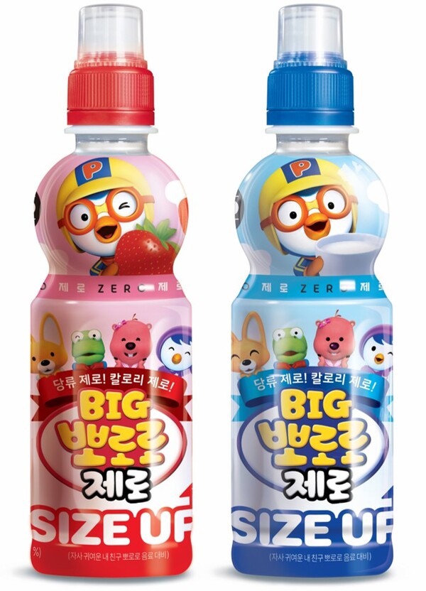 ‘어린이 음료브랜드1위’ 팔도, 더 커진 ‘빅 뽀로로 제로 2종’ 출시로 건강도 챙긴다